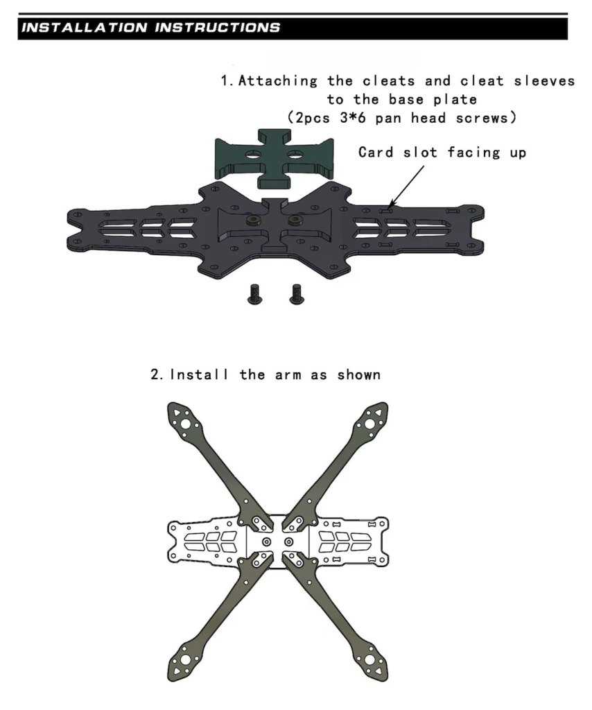 RushFPV ARMOR 5X Freestyle FPV Drone Frame Kit – DFS Racing