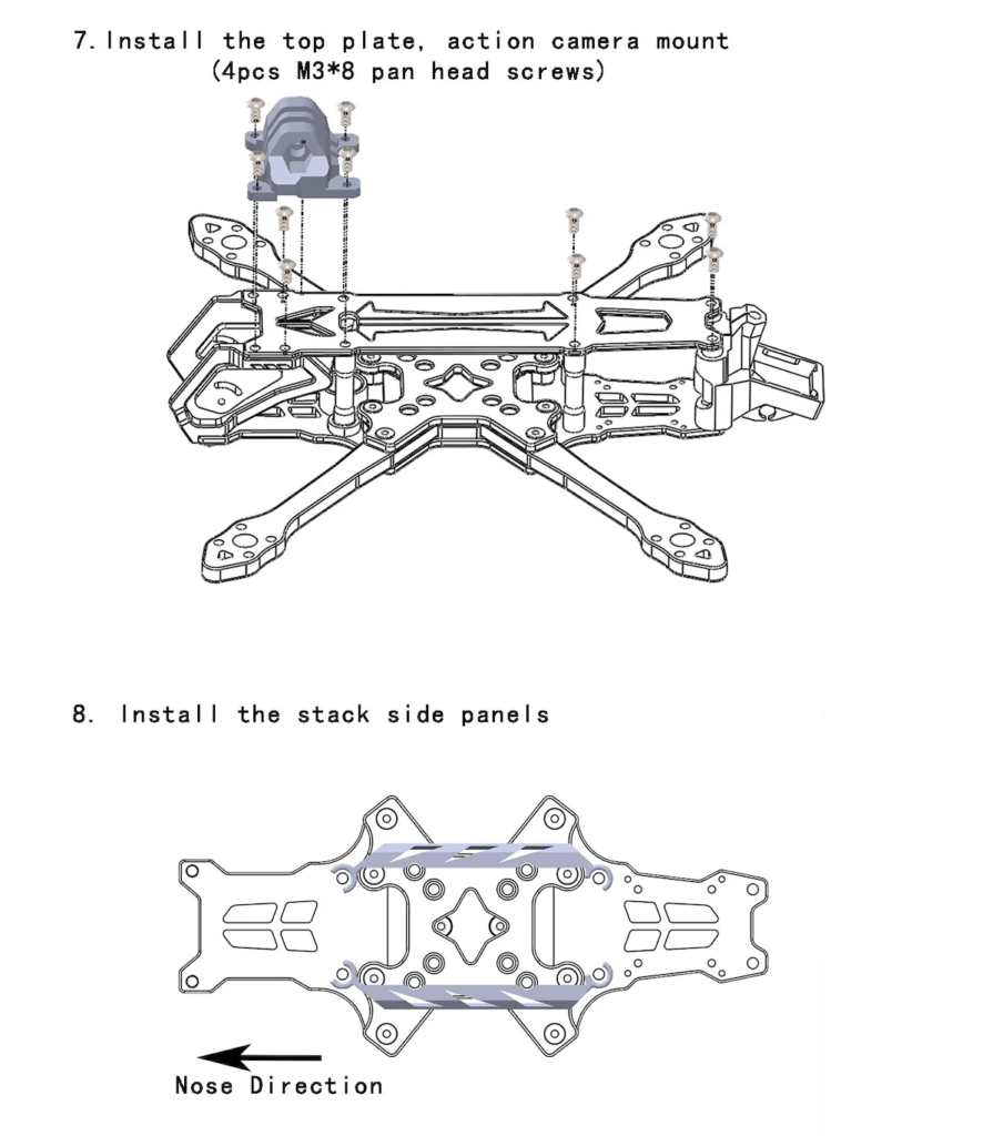 RushFPV ARMOR 5X Freestyle FPV Drone Frame Kit – DFS Racing